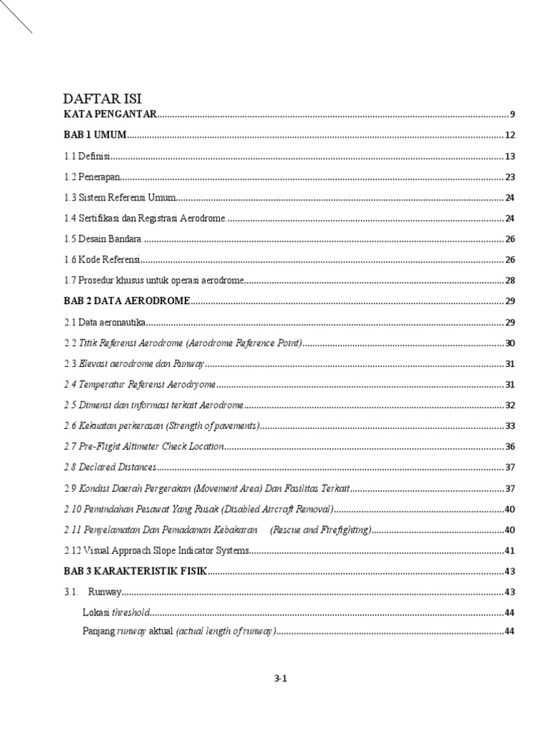 Annex 14 Terjemah | PDF | Runway | Aerospace