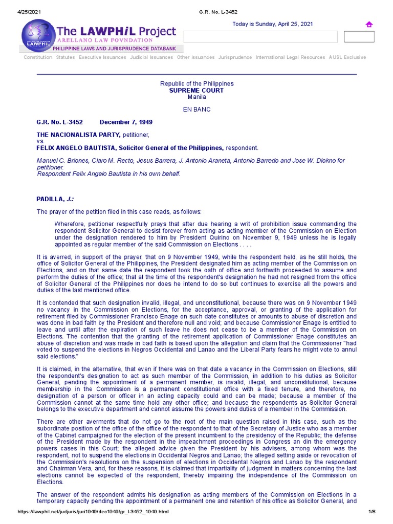 Supreme Court | PDF | Writ Of Prohibition | Judge
