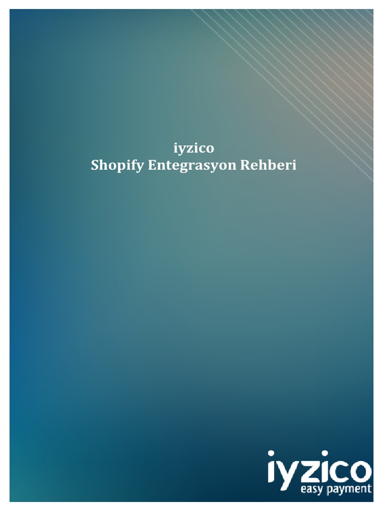 Iyzico Shopify | PDF