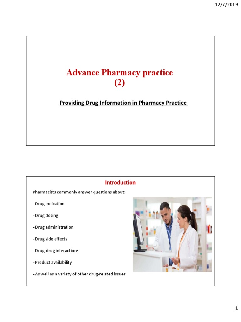Advance Pharmacy Practice | PDF | Cohort Study | Pub Med