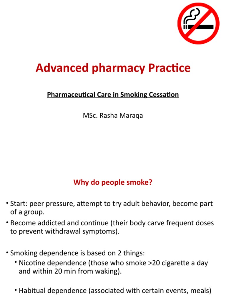 Smoking Cessation Drugs Counselling | PDF | Smoking Cessation | Nicotine