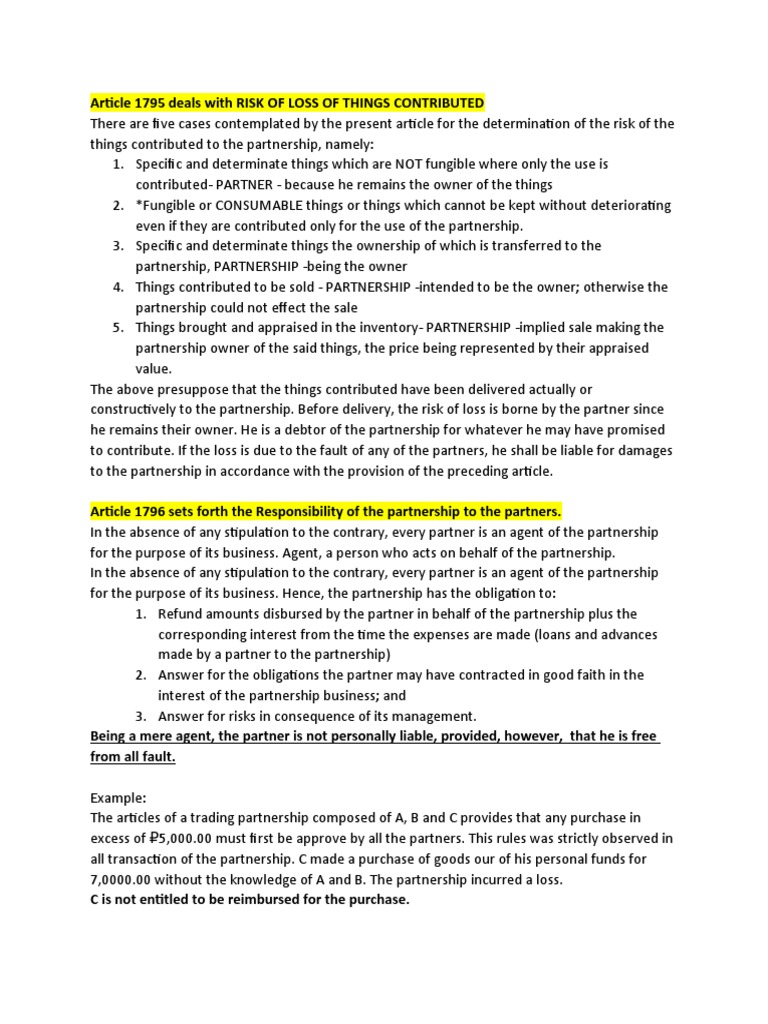 Partnership Script | PDF | Partnership | Private Law