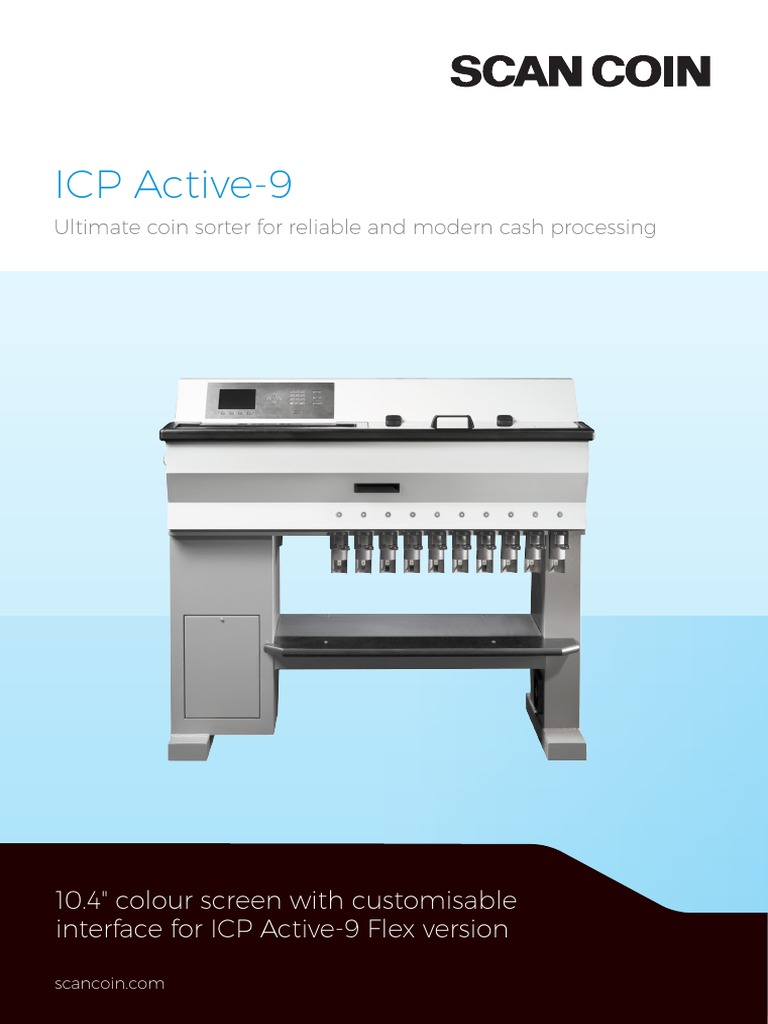 ICP Active-9: Ultimate Coin Sorter For Reliable and Modern Cash ...
