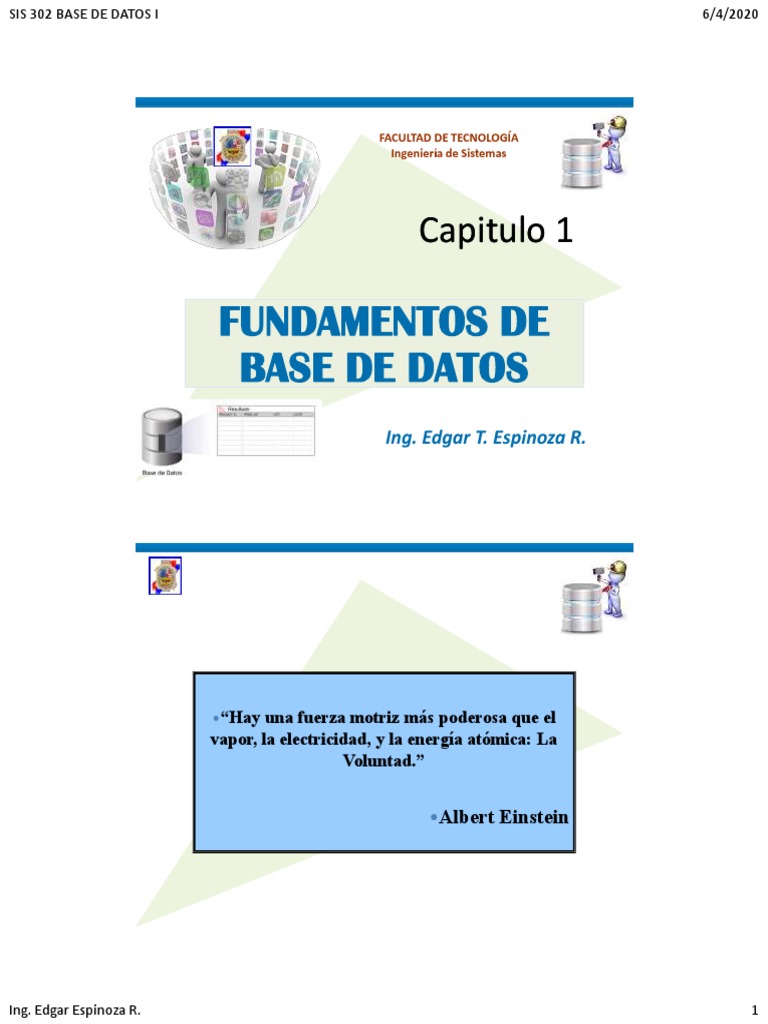 Fundamentos de Base de Datos | PDF | SQL | Bases de datos