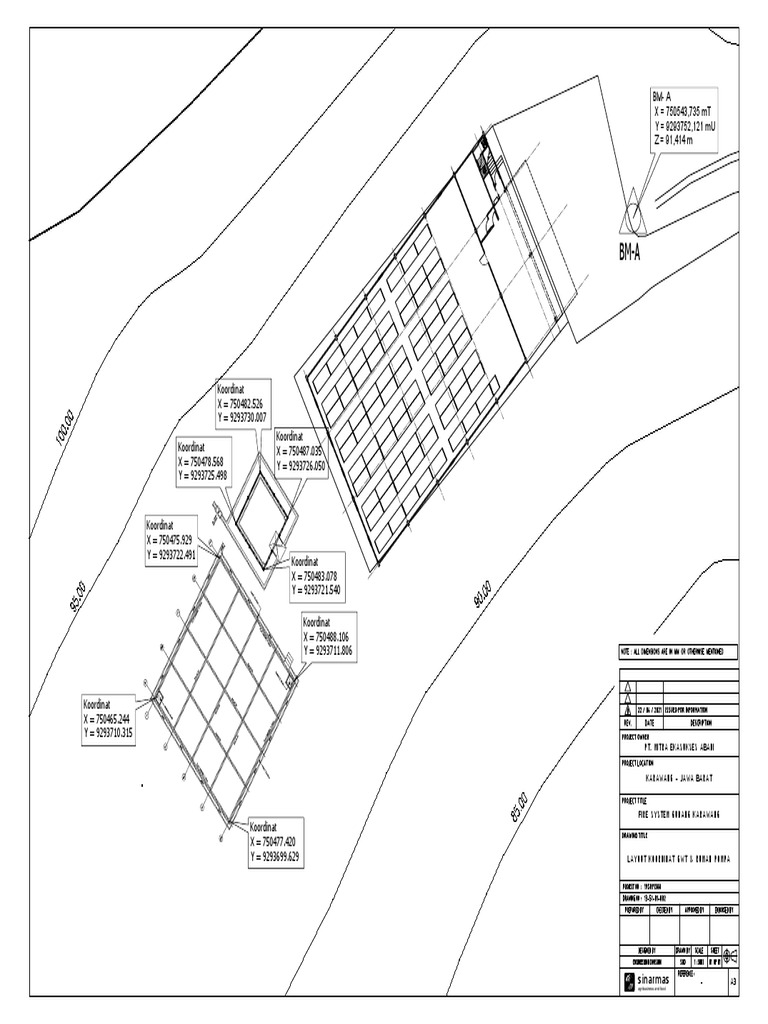 Koordinat GWT & Rumah Pompa | PDF Koordinat GWT & Rumah Pompa | PDF