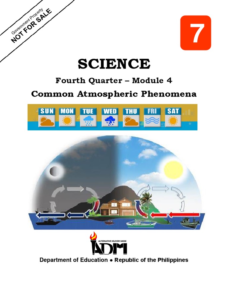 Science: Common Atmospheric Phenomena | PDF | Monsoon | Rain
