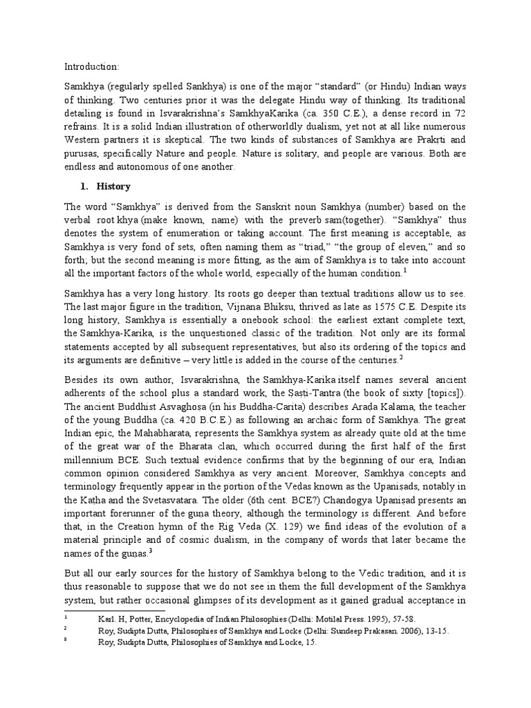 Sankhya Download Free Pdf Hindu Philosophy Indology