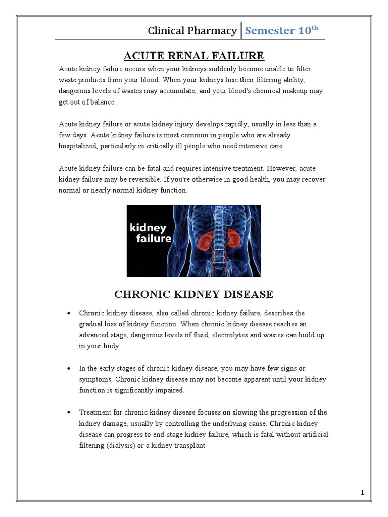 Nephrology Case Study | PDF | Chronic Kidney Disease | Internal Medicine
