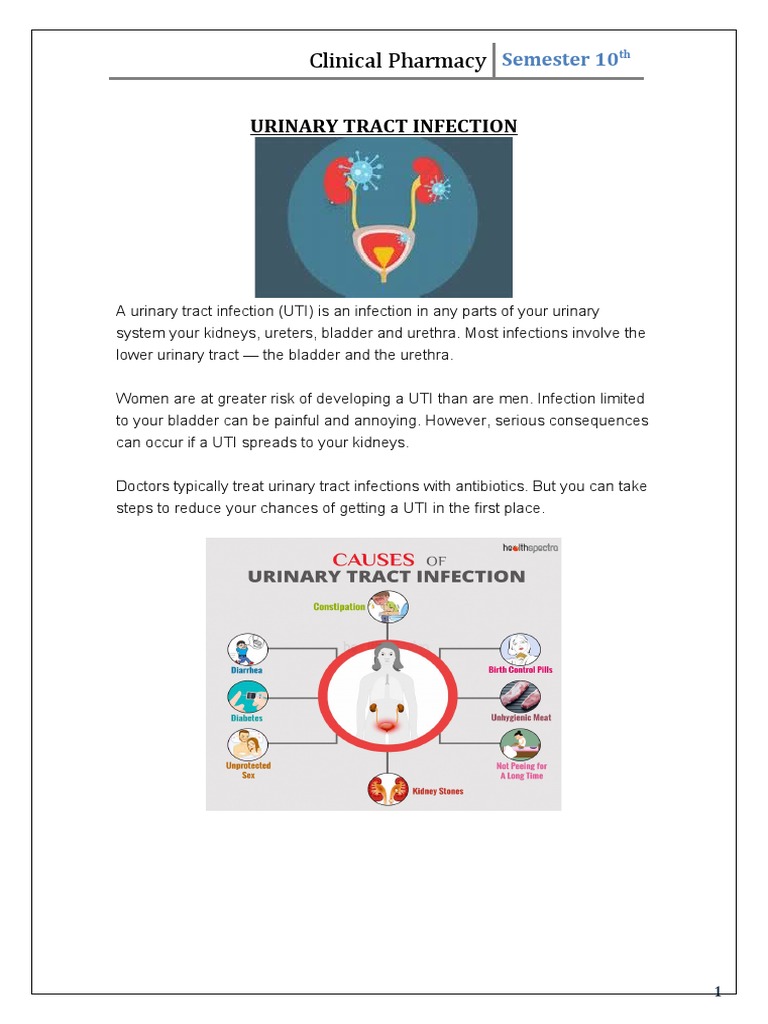 Case Study of UTI | PDF | Urinary Tract Infection | Urinary System