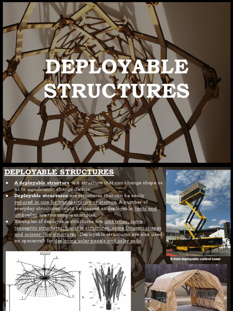 Deployable Structure | PDF | Force | Stress (Mechanics)