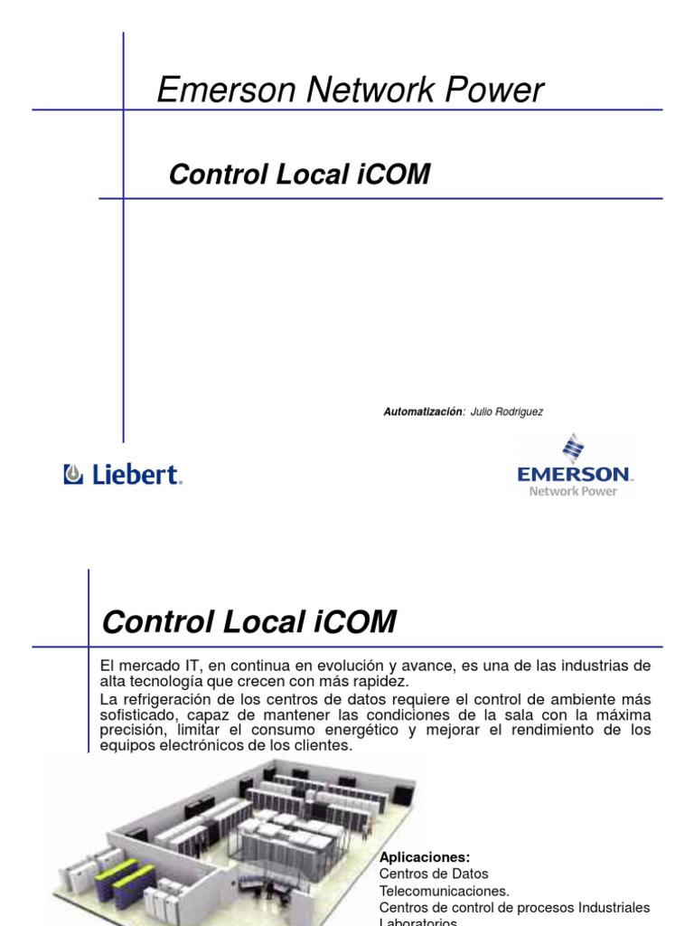 ICOM DS Presentation | PDF | Ingeniería de confiabilidad | Red de ...