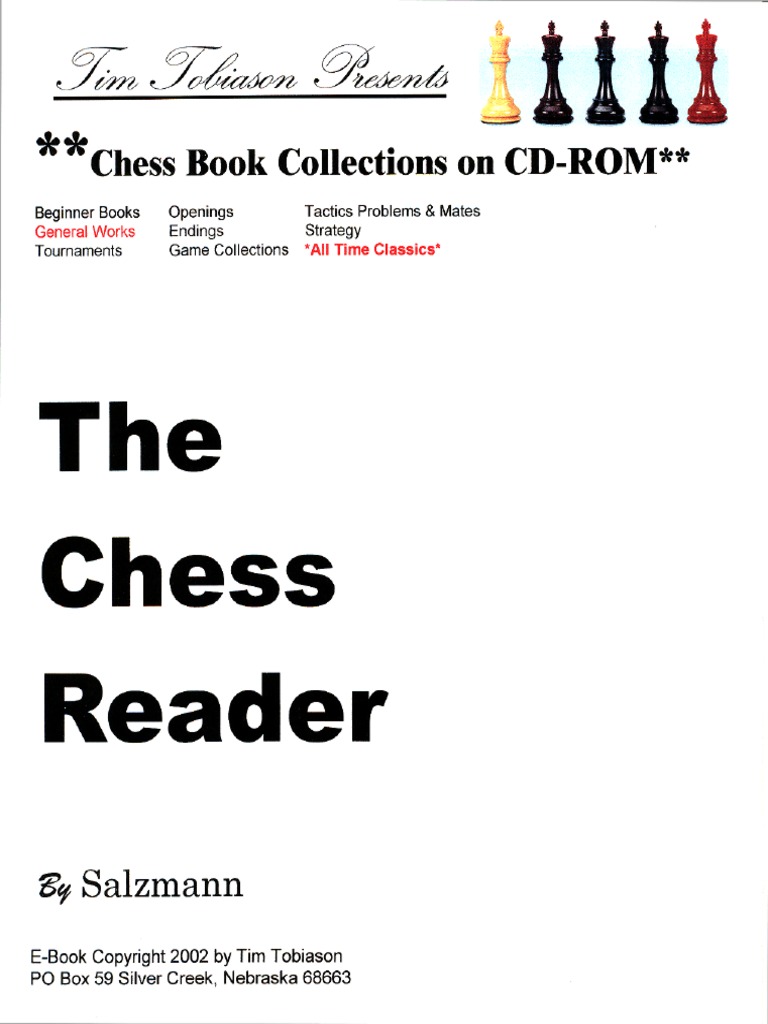 Salzmann, Jerome - The Chess Reader | PDF
