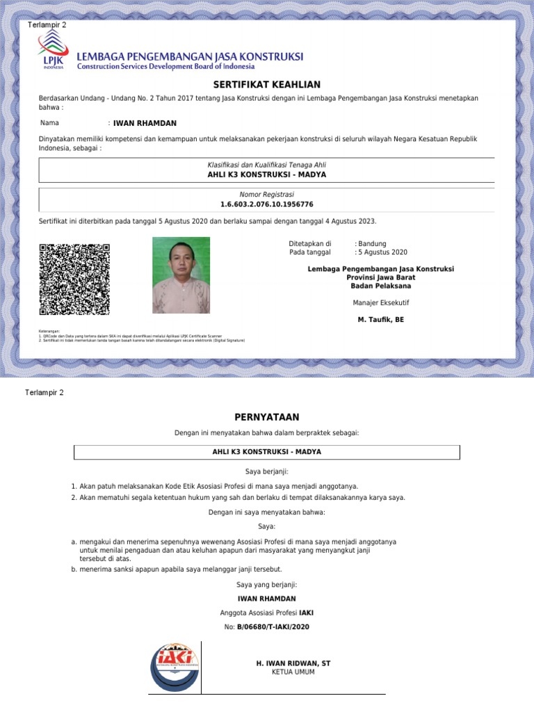 Terlampir 2 | PDF