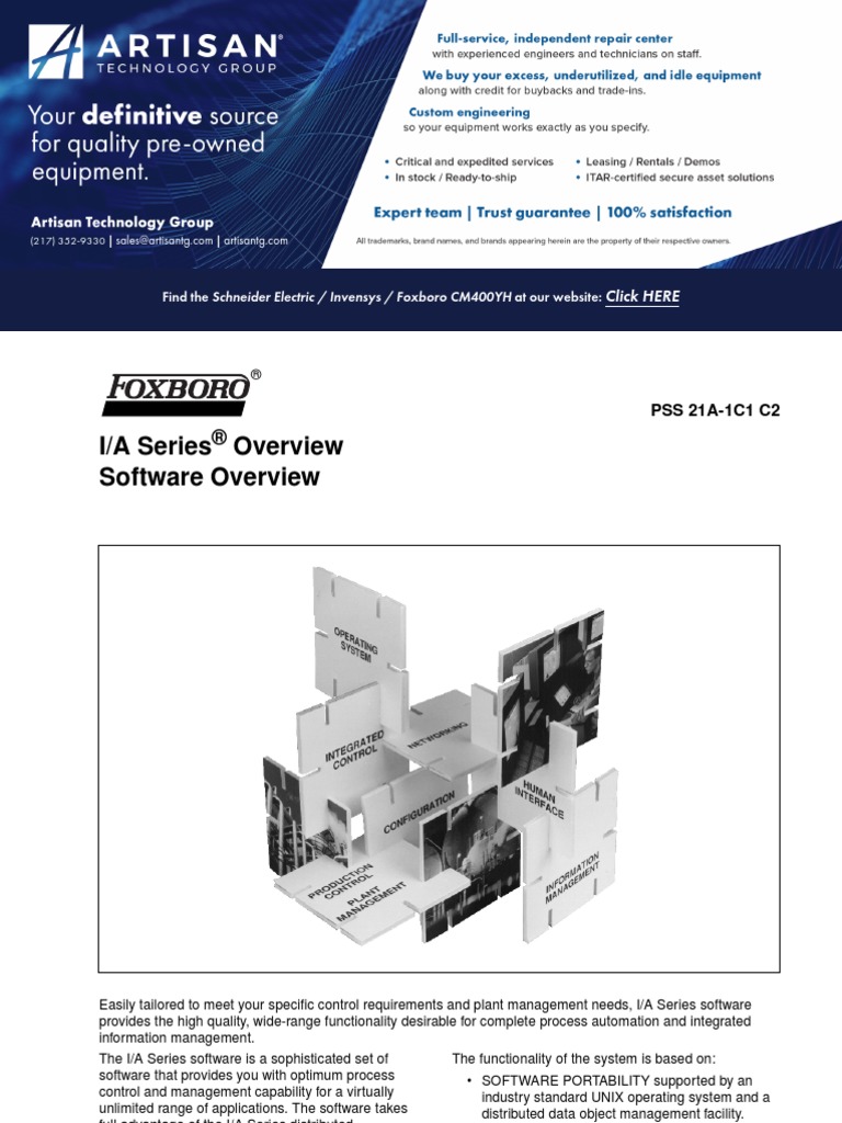 Invensys Foxboro IA Series Software Manual | Download Free PDF | Operating System | Graphical ...