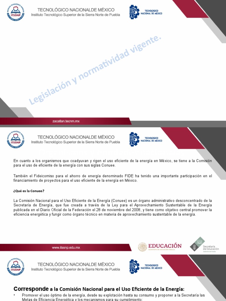 Legislación sobre Eficiencia Energética | PDF | Gestión energética ...