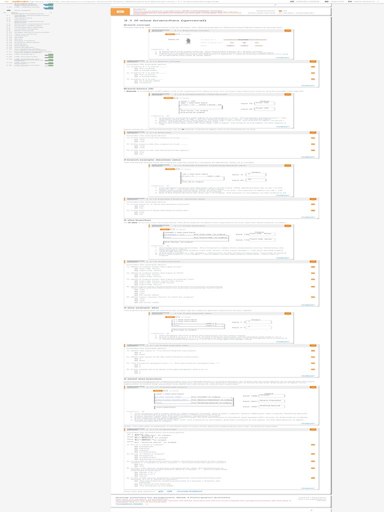Section 3.1 - CS 010A: Introduction To Computer Science For Science, Mathematics & Engineering I ...