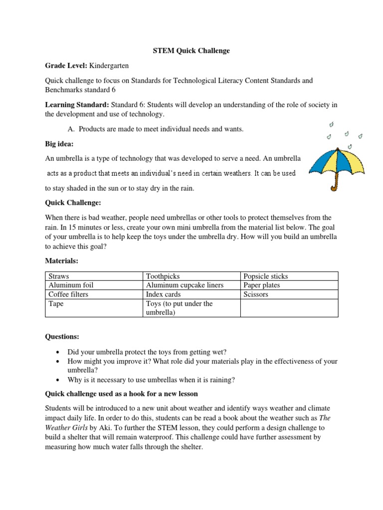 Buechel Quick Challenge | PDF