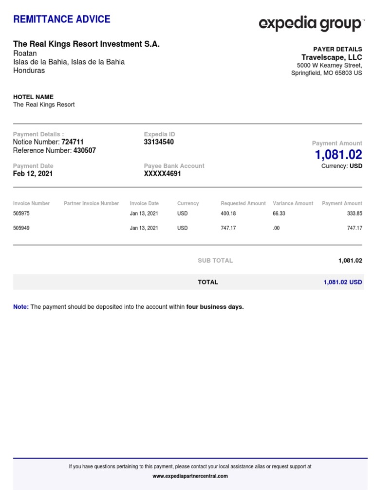 Remittance Details | PDF | Payments | Services (Economics)