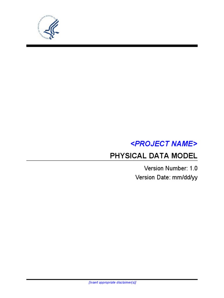 Physical Data Model | PDF | Data Model | Relational Database
