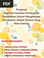 Contoh Proposal Kegiatan Seminar Pendidikan | PDF