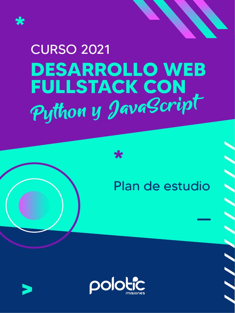 Curso Fullstack: Python y JavaScript | PDF | Bootstrap (marco frontal) | Software de la aplicacion