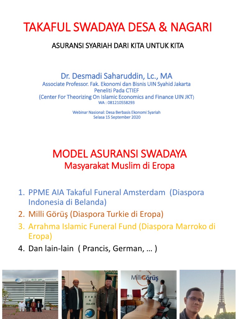 Takaful Swadaya untuk Komunitas Muslim | PDF