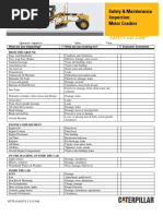 Bull Dozer Daily Inspection Checklist | PDF