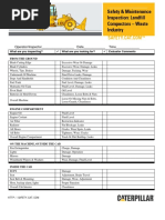Backhoe Checklist | PDF