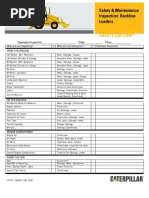 Skid Steer Safety and Maintenance Checklist | PDF | Loader (Equipment ...