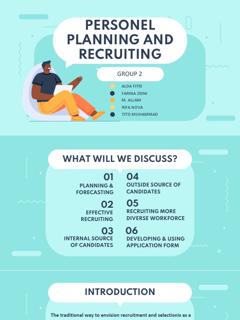 Chapter 5 Personnel Planning And Recruiting Final Download Free Pdf