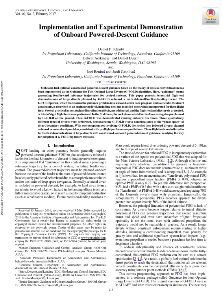 4implementation and Experimental Demonstration | PDF | Flight ...