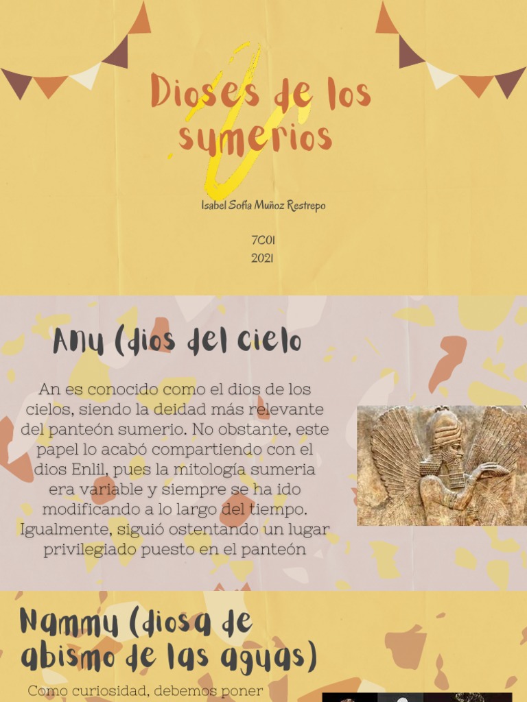 Dioses de Los Sumerios | Descargar gratis PDF | Mitología mesopotámica ...