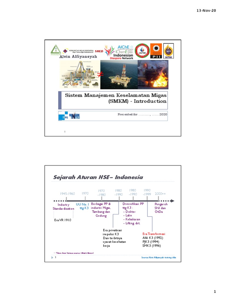 HSE Migas SMKM Introduction-2 | PDF | Risk Assessment | Safety