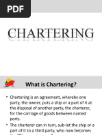 Charter Party Contract | PDF | Cargo | Ships