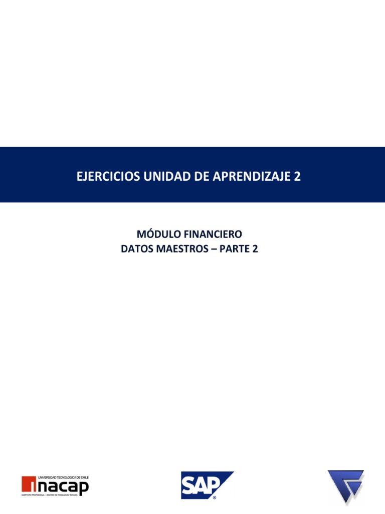 Ejercicios Unidad de Aprendizaje 2 Parte 2 Versión 2 | PDF | Business
