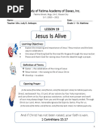 Ash Wednesday & Lent Skit | PDF | Lent | Jesus