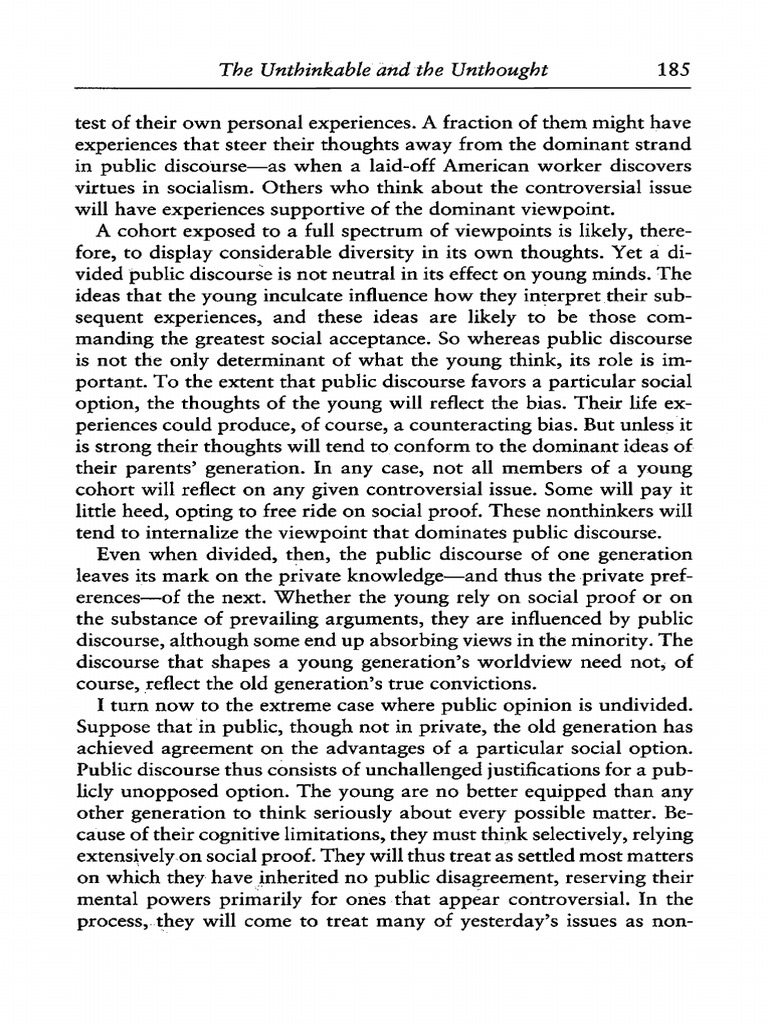 Private Truths, Public Lies. The Social Consequences of Preference Falsification by Timur Kuran ...