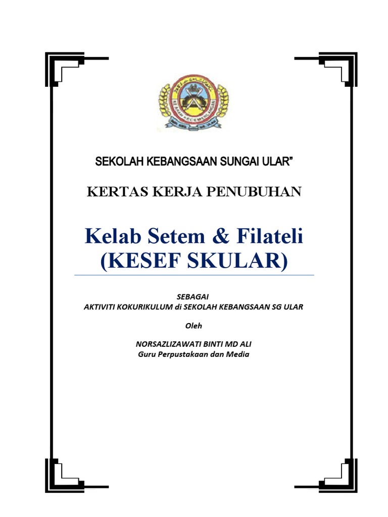 KK Penubuhan Kesef | PDF