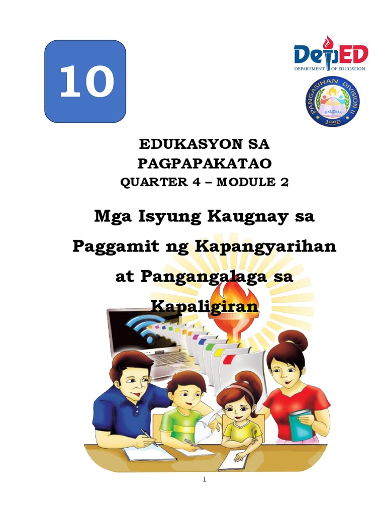 ESP 10 Modyul 2 Ikalawang Linggo Q4 2.docxdivisionslm | PDF