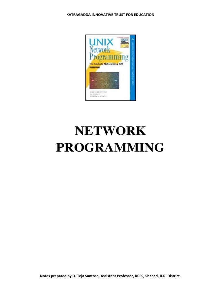 Network Programming (NP) Unit Wise Materials | PDF | Transmission ...
