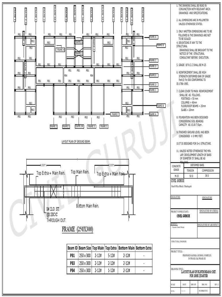Drawing structural frames connection details | PDF | Architectural Elements | Architectural Design