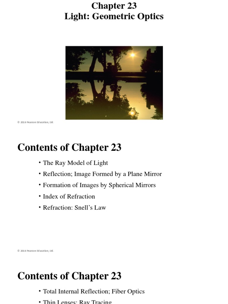 Light 1 | PDF | Reflection (Physics) | Mirror