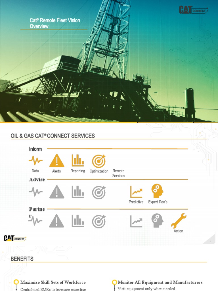 Cat Remote Fleet Vision: Caterpillar: Confidential Green | PDF ...