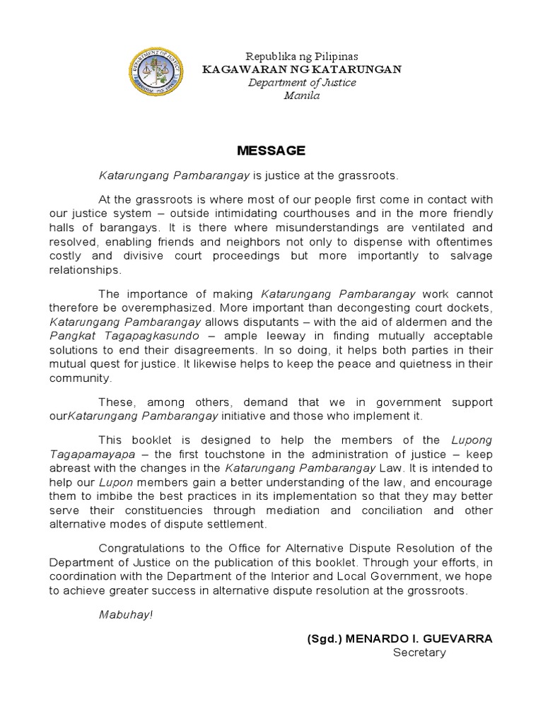 The Revised KP Law and Its IRR v2 | PDF | Mediation | Arbitration