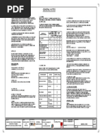 Structural Gen Notes and Specs | PDF | Concrete | Pascal (Unit)
