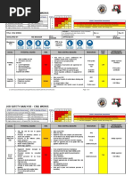 Job Safety Analysis: Trench Preparation & Thrust Boring Activity ...