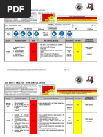 JSA-049 Valves & Support Installation and Dismantling | PDF | Personal ...