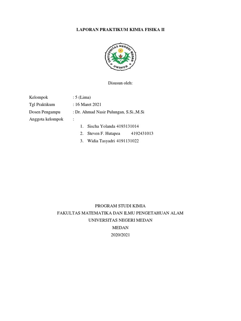 Laju Inversi Gula: Praktikum Kimia Fisika | PDF | Sains & Matematika ...