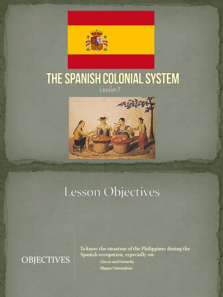 LESSON 8 The Spanish Colonial System | Download Free PDF | Spanish ...