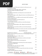 Mango Tree Cafe Menu Overview | PDF | Thai Cuisine | Tofu